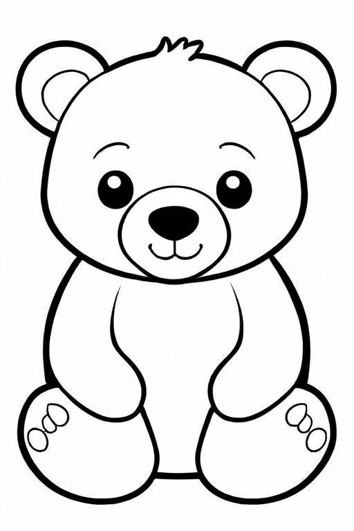 Free Printable Bear Coloring Pages: Activities for Kids!